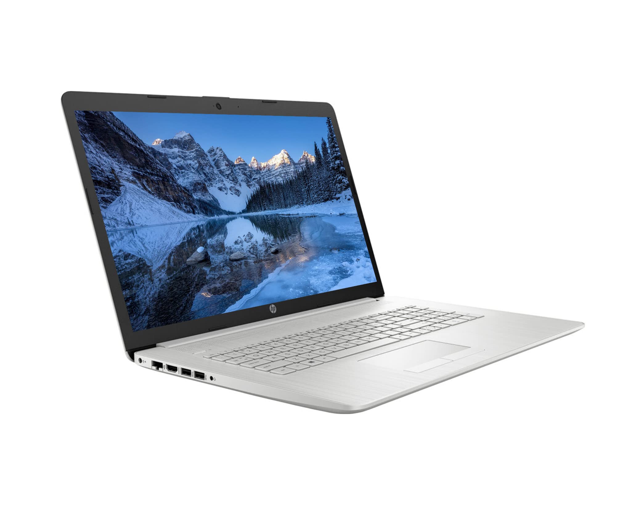 HP Newest 17 Laptop, 17.3" HD+ Display, 11th Gen Intel Core i3-1115G4 Processor, 16GB RAM, 256GB PCIe SSD, Webcam, Bluetooth, HDMI, RJ-45, Windows 11 Home, Silver