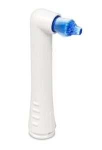 rotadent® plus brush head (short-tip), pack of 2 replacement brush heads. (only fits the rotadent plus toothbrush)