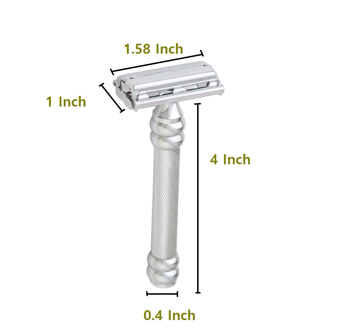 Pearl Shaving Double Edge Butterfly Safety Razor (SBF-12)