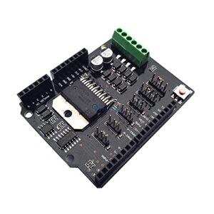 replace l298p dual channel dc motor driver shield expansion board l298nh module driving module for arduino r3 mega2560 one