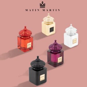 Matin Martin Silky Saffron - Woody Spicy Unisex Travel Perfume with Saffron and Leather Notes - Perfume for Men - Arabian Perfume for Women - 3.4 oz