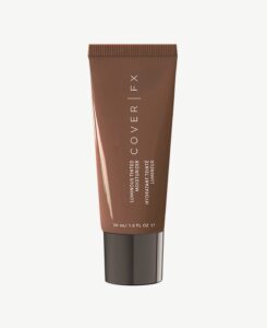 cover fx luminous tinted moisturizer - deep - hydrating lightweight glow - light coverage - prebiotic and probiotic enriched formula - all skin types - 1 fl oz