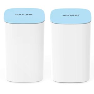 ac3000 mesh wifi router wifi extender tri-band with mu-mimo for whole home network up to 5,500 sq.ft. coverage, replace wi-fi router and range extenders,3xgigabit ports,parental controls,2-pack