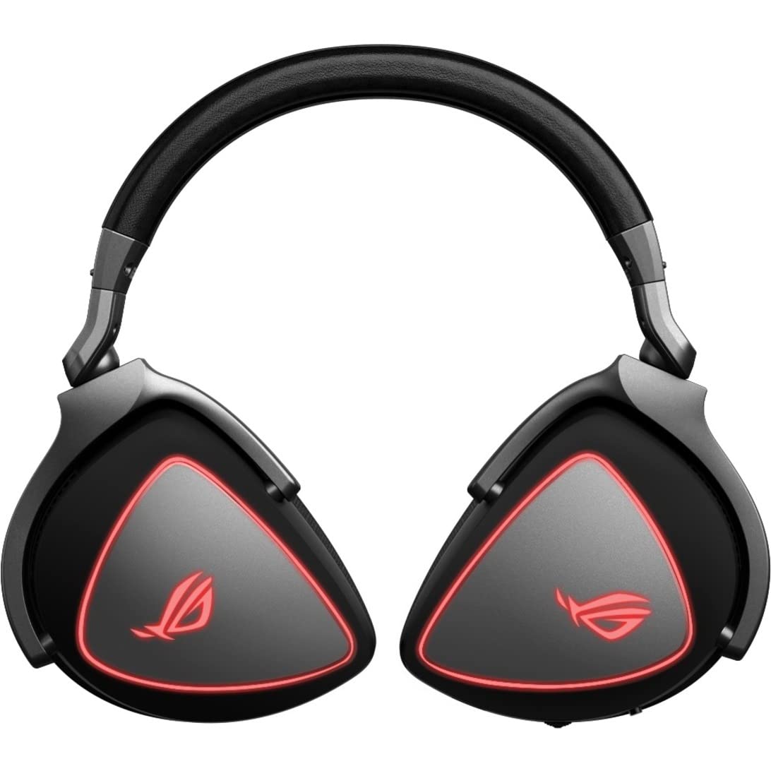 ASUS ROG Delta Origin Gaming Headset | Discord Certified Microphone, USB-C, Customizable LED Lighting, Compatible with Laptop, Nintendo Switch, Gaming Consoles, Smartphones and Smart Devices