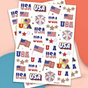 xo, Fetti Fourth of July Decorations Tattoos - 70 styles | Red White and Blue Party Supplies, 4th of July, USA Flag, Memorial Day