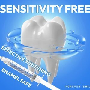 Forever Smile 5X LED Teeth Whitening Kit for Sensitive Teeth. Complete and Effective at Home Teeth whitening kit.