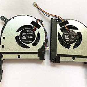 New Laptop CPU & GPU Cooling Fan Compatible with ASUS TUF FX705 FX705G FX705GM FX86 FX86SM FX505 FX505G FX95G