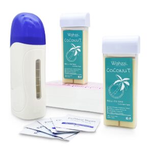 roll on wax kit for hair removal, roller wax machine for women and men