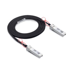 ipolex 10g sfp+ twinax cable, direct attach copper(dac) active cable for cisco sfp-h10gb-cu5m, 5m (16.4ft)