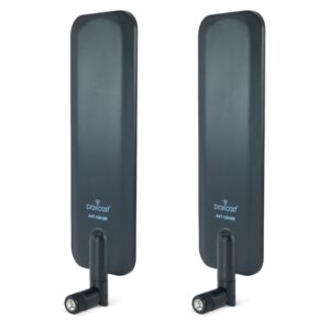 2 Proxicast 6 dBi 4G/5G Paddle Antennas + 2 Pro-Grade Magnetic Base Bundle (ANT-120-008-SMA-BDL)