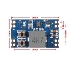 Alinan 5pcs High Efficiency Output 12V 5A mini560 Step Down DC-DC Converter Voltage Regulator Buck Stabilized Power Supply Module