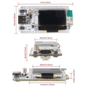 ESP32 LoRa V3 LoRa32 OLED Development Board TCA9548 TCA9548A 1-to-8 I2C 8 Channel Expansion Board Multiplexer Breakout IIC Module CJMCU- 9548 Development Board