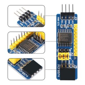 12PCS PCF8574 IO MCU Expansion Board I2C Interface 8bit I/O Expander IIC Bus Evaluation Development Module