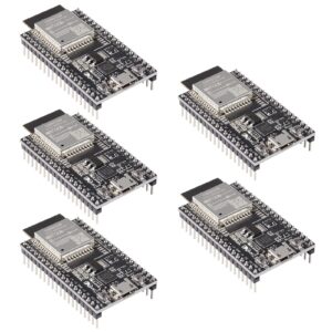 shutao 5pcs esp32-devkitc core board esp32 development board esp32-wroom-32d esp32-wroom-32 wifi+bluetooth compatible with nodemcu-32