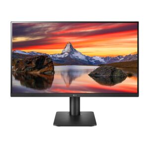 lg 27mp450-b monitor 27'' full hd (1920 x 1080) ips display, 3-side virtually borderless design, amd freesync, 5ms gtg response time, reader mode, onscreen control with screen split (renewed), black