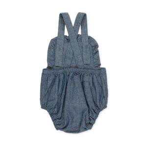 Hope & Henry Layette Baby Woven Bubble Romper