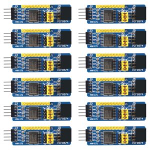 12pcs pcf8574 io mcu expansion board i2c interface 8bit i/o expander iic bus evaluation development module