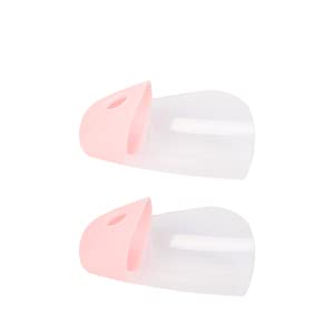 SAFELON 2Pcs Faucet Extender for Babies & Toddlers Double Hole Design Fits Most Faucets (Pink)