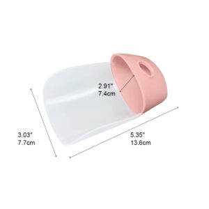 SAFELON 2Pcs Faucet Extender for Babies & Toddlers Double Hole Design Fits Most Faucets (Pink)