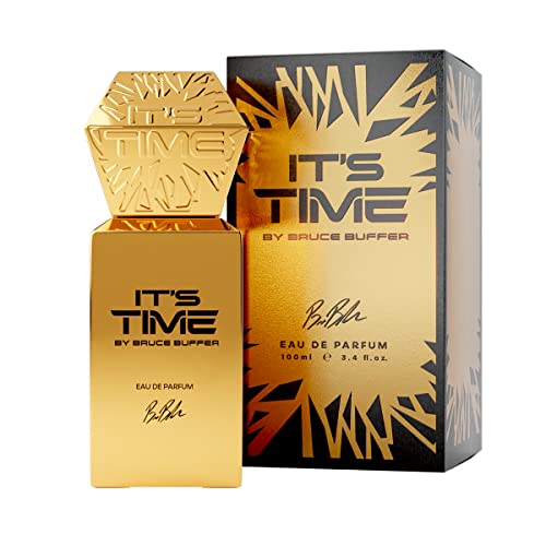 IT'S TIME By Bruce Buffer Eau de Parfum For Men 3.4 fl. oz