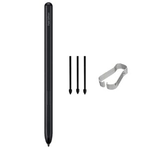 galaxy z fold 4/5 s pen replacement for samsung galaxy z fold4/5 pen touch stylus pen galaxy z fold 3/4/5 s pen ef-ff92pcbegus + 2 replacement tips/nibs