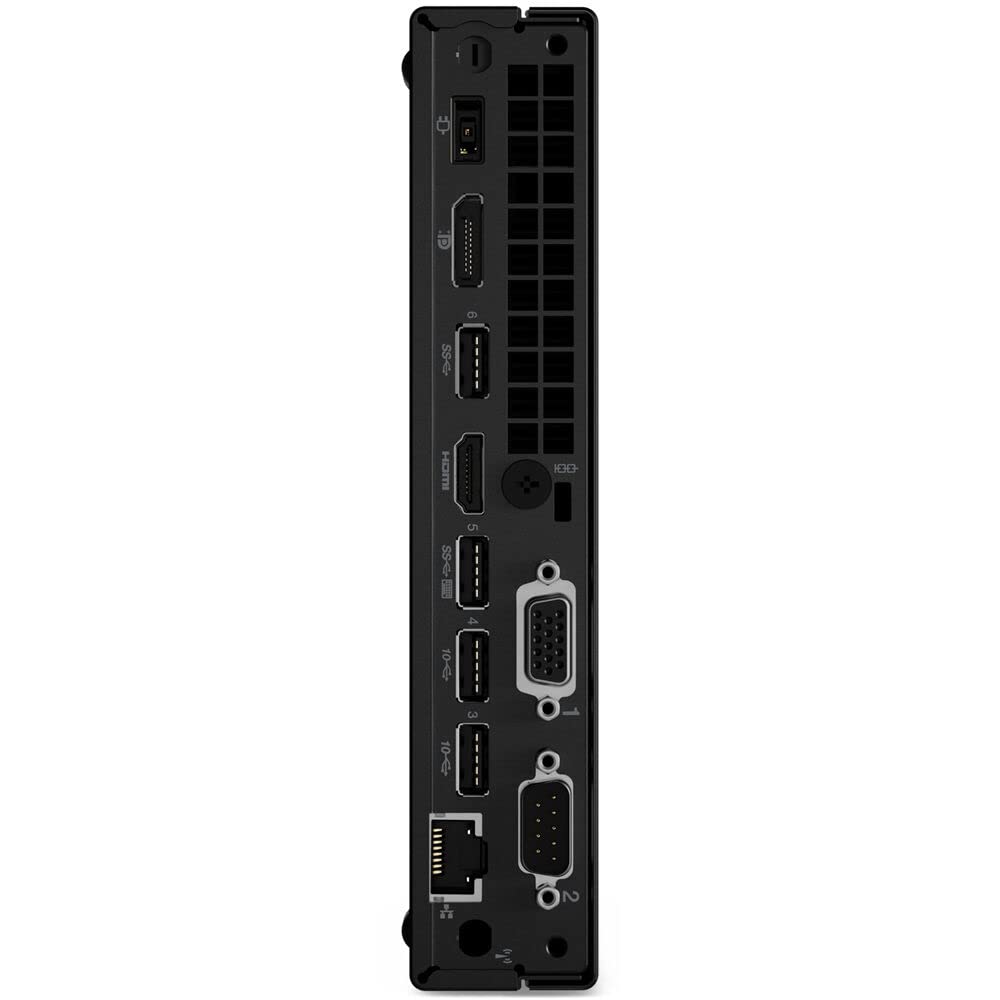 Lenovo ThinkCentre M70q School & Business Mini Desktop (Intel i5-10400T 6-Core, 8GB RAM, 512GB PCIe SSD, Intel UHD 630, WiFi 6, BT 5.2, HDMI, RJ-45, Display Port, W10P) w/Hub