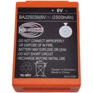 cc-star 2500mah ba225030 6v ni-mh battery for hbc pump truck remote control battery (2500mah)