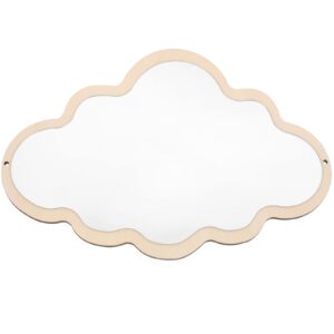 mirror nordic cloud mirror wooden cartoon wall sticker mirror decorative mirror for nursery bedroom