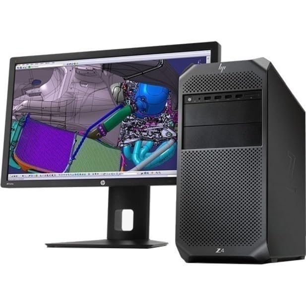 HP Z4 G4 Workstation - 1 x Intel Xeon Hexa-core (6 Core) W-2235 3.80 GHz - 16 GB DDR4 SDRAM RAM - 512 GB SSD - Mini-Tower - Black