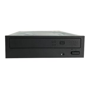 digital liteon ihas122 22x sata cd dvd/rw dual layer internal burner drive writer - black (bulk – drive only)