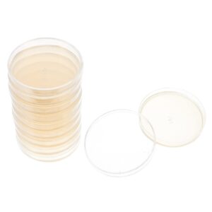 scicalife 10pcs plastic petri dishes bioresearch petri dish potato dextrose agar plates culture dishes for mushrooms science fair projects seeding biological themed party 9cm