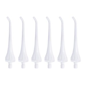 nicwell 6 pcs replacement classic jet tips dental water jet nozzle accessories for f5025 functional jet tips for family oral irrigator