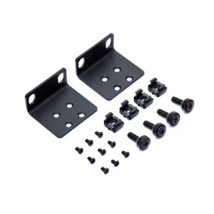 19" rack mount kit for 17.3 inch wide switches, compatible with select buffalo tech, dell, cisco, d-link, netgear, linksys and trendnet products