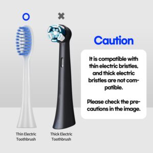 HubiCare Toothbrush Holder, UV-C/UV-A Dual Cleaner for Home, Office, and Travel, USB Rechargeable, Compatible with All Brush Heads, Automatic and Portable