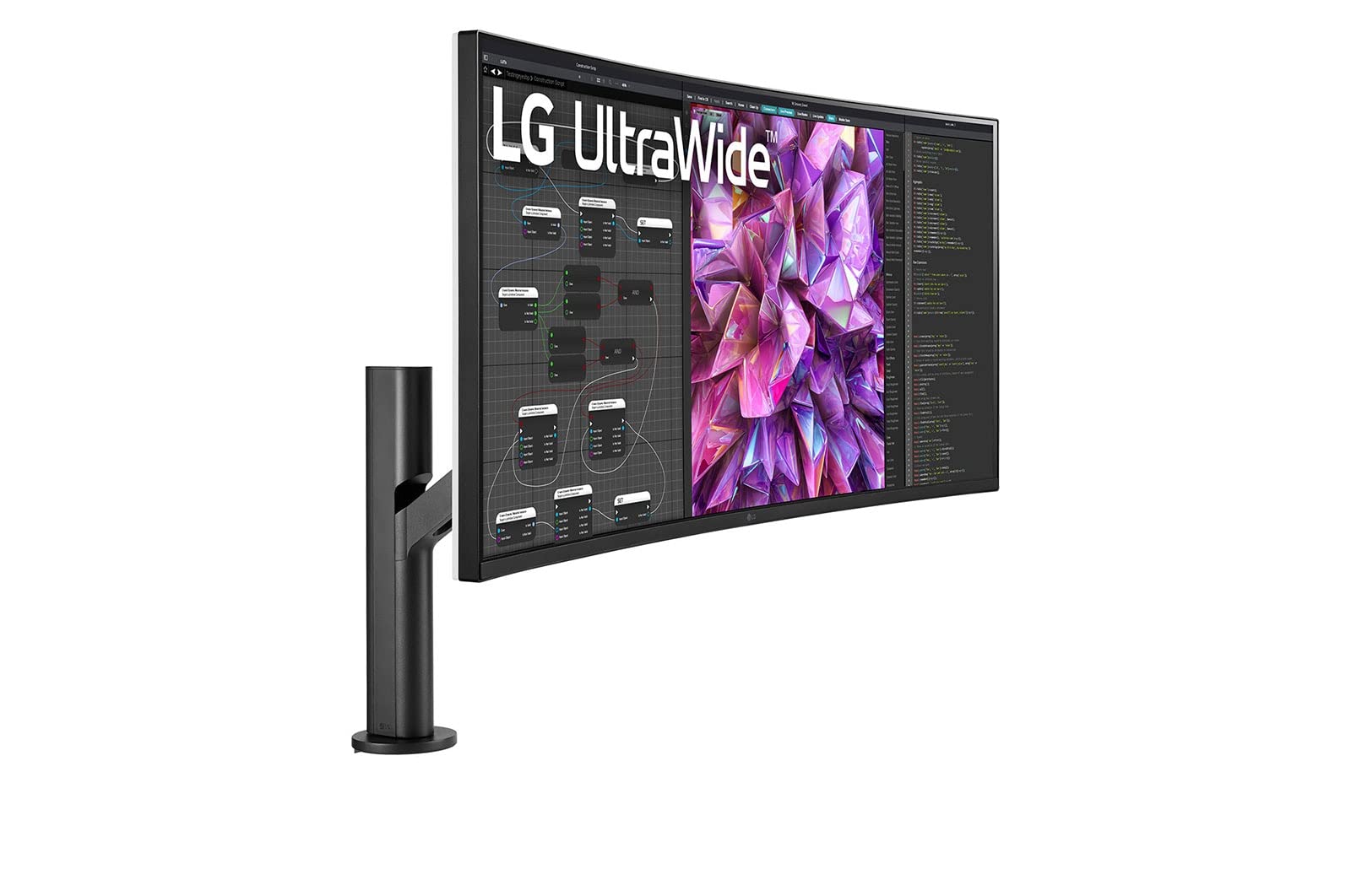 LG LED Curved-Display 38WQ88C-W - 95.29 cm (37.5") - 3840 x 1600 UWQHD+