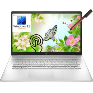 hp [windows 11 pro] envy 17 17.3" fhd touchscreen business laptop, intel quad-core i7-1165g7 up to 4.7ghz, 64gb ddr4 ram, 2tb pcie ssd, wifi 6, backlit keyboard, fingerprint reader, 64gb flash drive