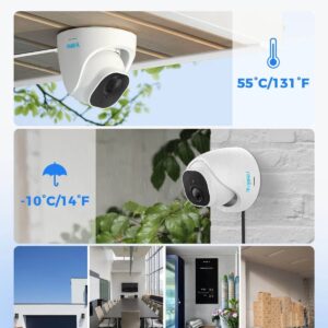 Reolink 5MP PoE Security Camera System Bundle, 8pcs 5MP Smart Human Vehicle Detection PoE Cameras, Dome IP Cameras, an 8CH NVR Pre-Installed with 2TB HDD(Include 4 x 18M Cat5 Cable)