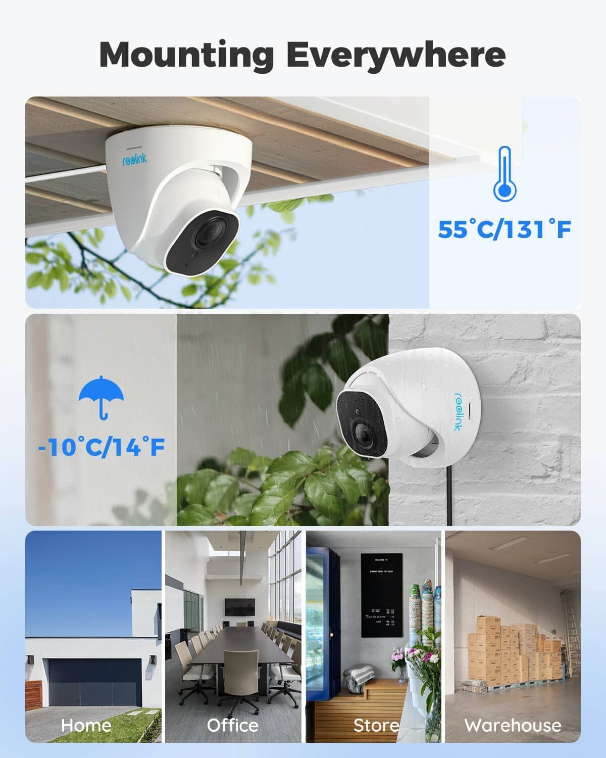 Reolink 5MP PoE Security Camera System Bundle, 8pcs 5MP Smart Human Vehicle Detection PoE Cameras, Dome IP Cameras, an 8CH NVR Pre-Installed with 2TB HDD(Include 4 x 18M Cat5 Cable)