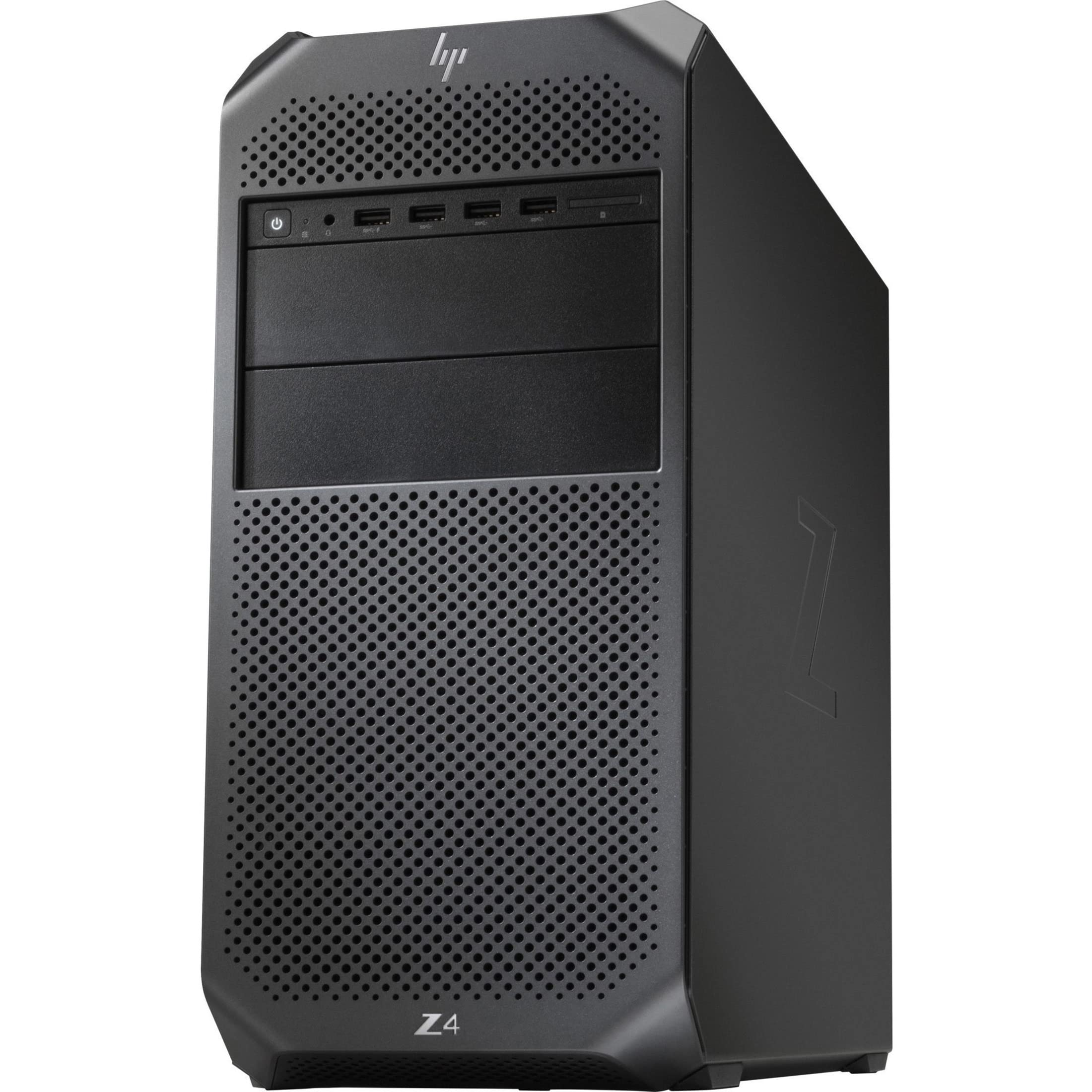 HP Z4 G4 Workstation - 1 x Intel Xeon Hexa-core (6 Core) W-2235 3.80 GHz - 16 GB DDR4 SDRAM RAM - 512 GB SSD - Mini-Tower - Black