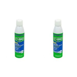 curad sterile saline wound wash (pack of 2)