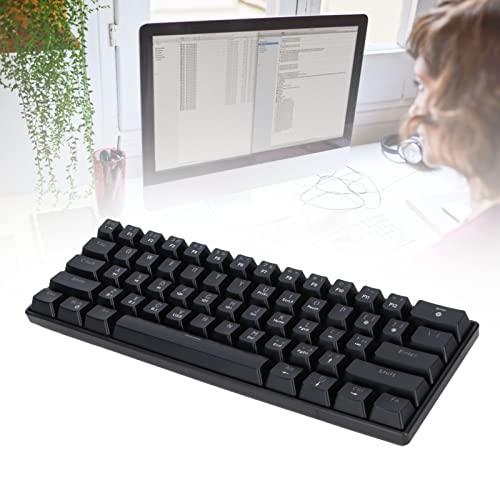 01 02 015 Mechanical Keyboard, Ultra Thin Gaming Keyboards Color Backlit for Universal Computers