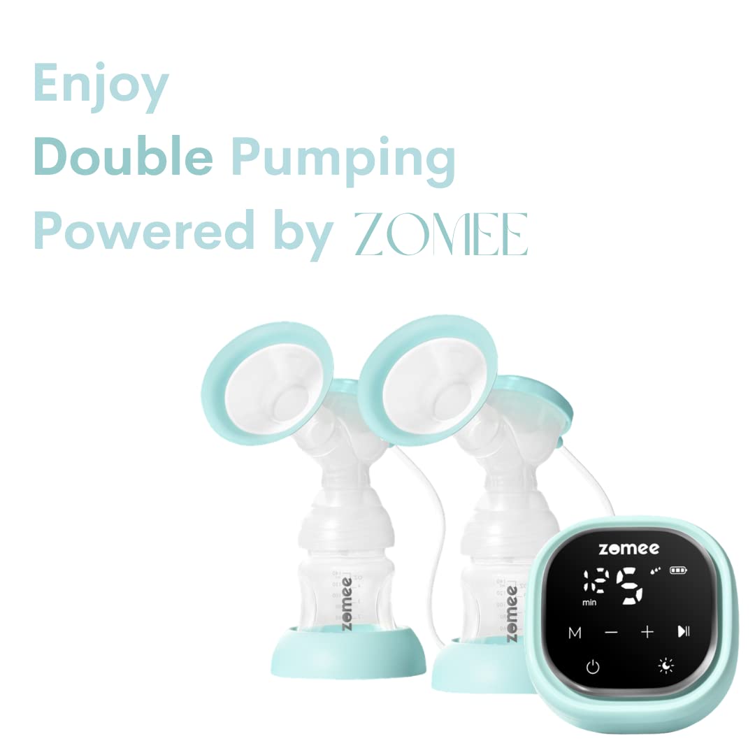 Zomee Air Tubes & Connectors for Z2 Breast Pump(2-Pack 80 CM) Durable & BPA-Free Replacement Tubing Parts