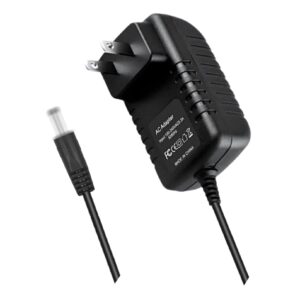 12v ac/dc adapter compatible with snailax sl-661b sl-632 sl-632rn sl-661 sl-632nc 12.6v sl-632n neck back massager with heat lithium ion power supply cord charger