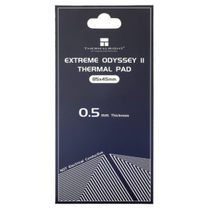 Thermalright Thermal Pad 14.8 W/mK Non Conductive Heat Dissipation Silicone Pad for PC Laptop Heatsink CPU/GPU/LED Graphics Card Motherboard Silicone Grease Multi-Size Pad (85x45x0.5mm)