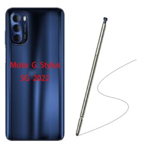 for moto g stylus 2022 stylus pen replacement for motorola moto g stylus 5g (2022) xt2215-1, xt2215-4, twilight blue