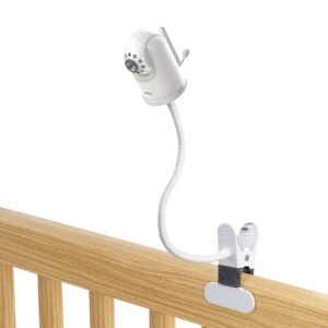 aobelieve clip mount flexible stand for infant optics dxr-8 and dxr-8 pro video baby monitor