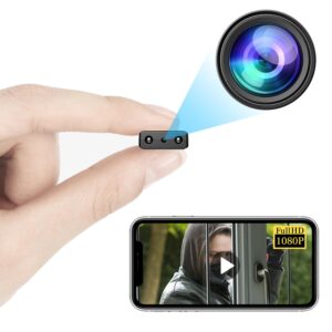 smallest spy camera hidden camera detector,hd1080p wireless cameras for home security,nanny cam,outdoor/indoor camera with night vision,motion detection,cloud storage for security with ios androidapp