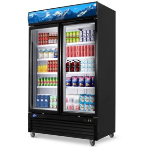 kalifon 54" commercial display refrigerator