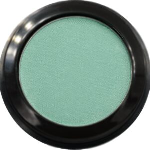 Pure Ziva Aloe Matte Turquoise Teal Green Soft Pressed Powder Single Vegan Eyeshadow; Talc, Paraben & Cruelty Free