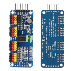 AITIAO 3Pcs PCA9685 16 Channel 12-Bit PWM Servo Motor Driver IIC Interface Module PCA9685 Controller Module for Robot Raspberry pi